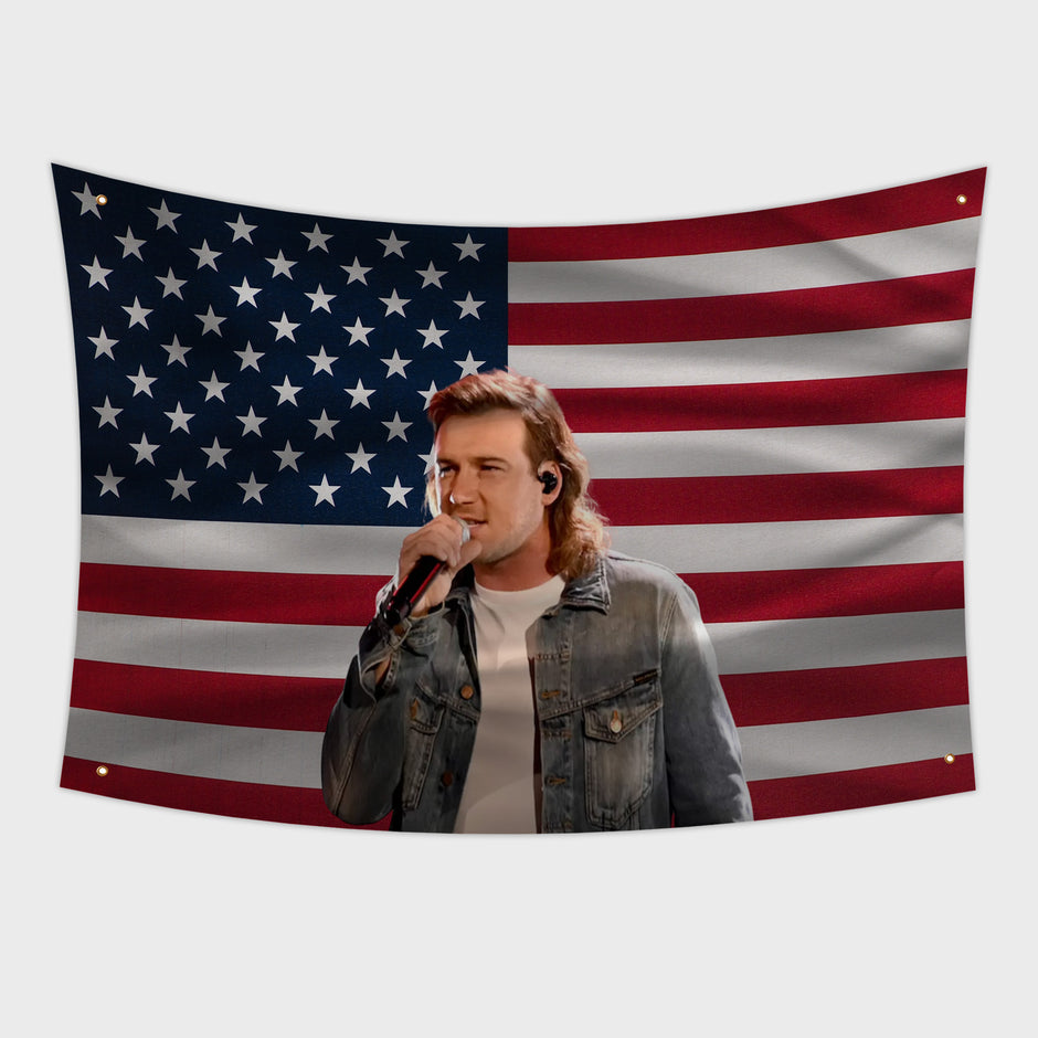 Megan Fox Flag | 3x5ft Megan Fox American Flag – Dorm Dolphin