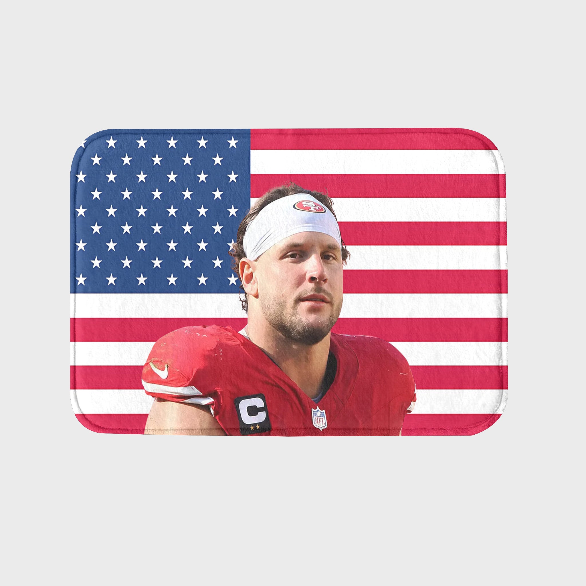Nick Bosa 49ers RUG - Best NFL Decor | Buy Now – Dorm Dolphin